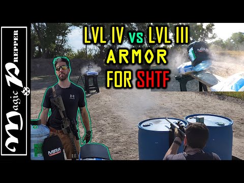 Why You Need Level IV Body Armor For SHTF | LVL III & IV Vs M193 & M855