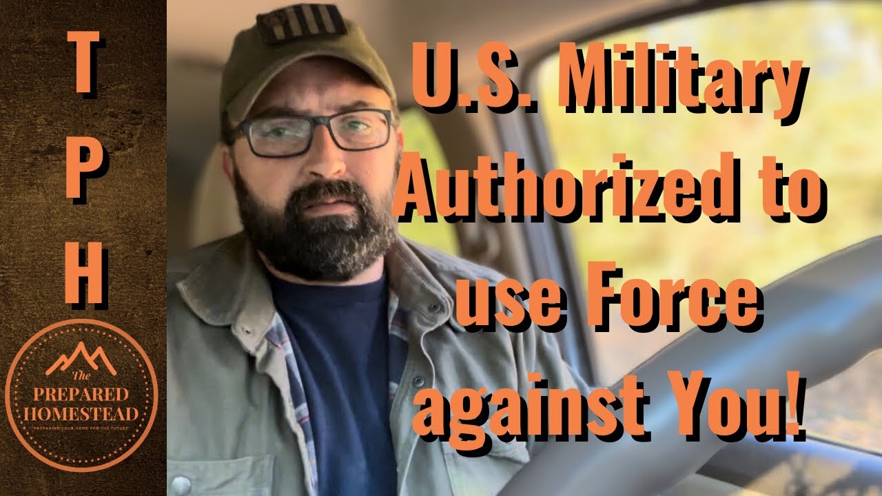 The Authorization Of U.S. Military Forces To Use Force Against Citizens